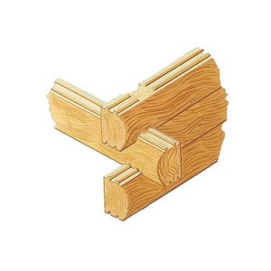 Our Logs - We Use The Highest Grade Eastern White Pine Logs