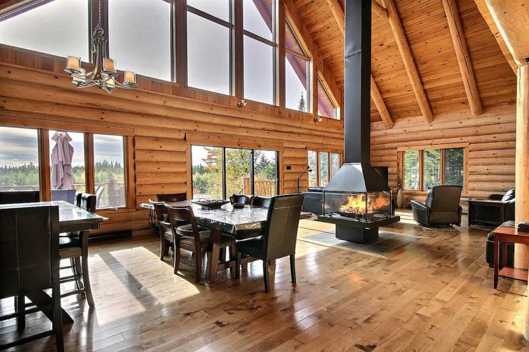 Log Cabin Flooring: Choosing The Best Option For Your Home - ELoghomes
