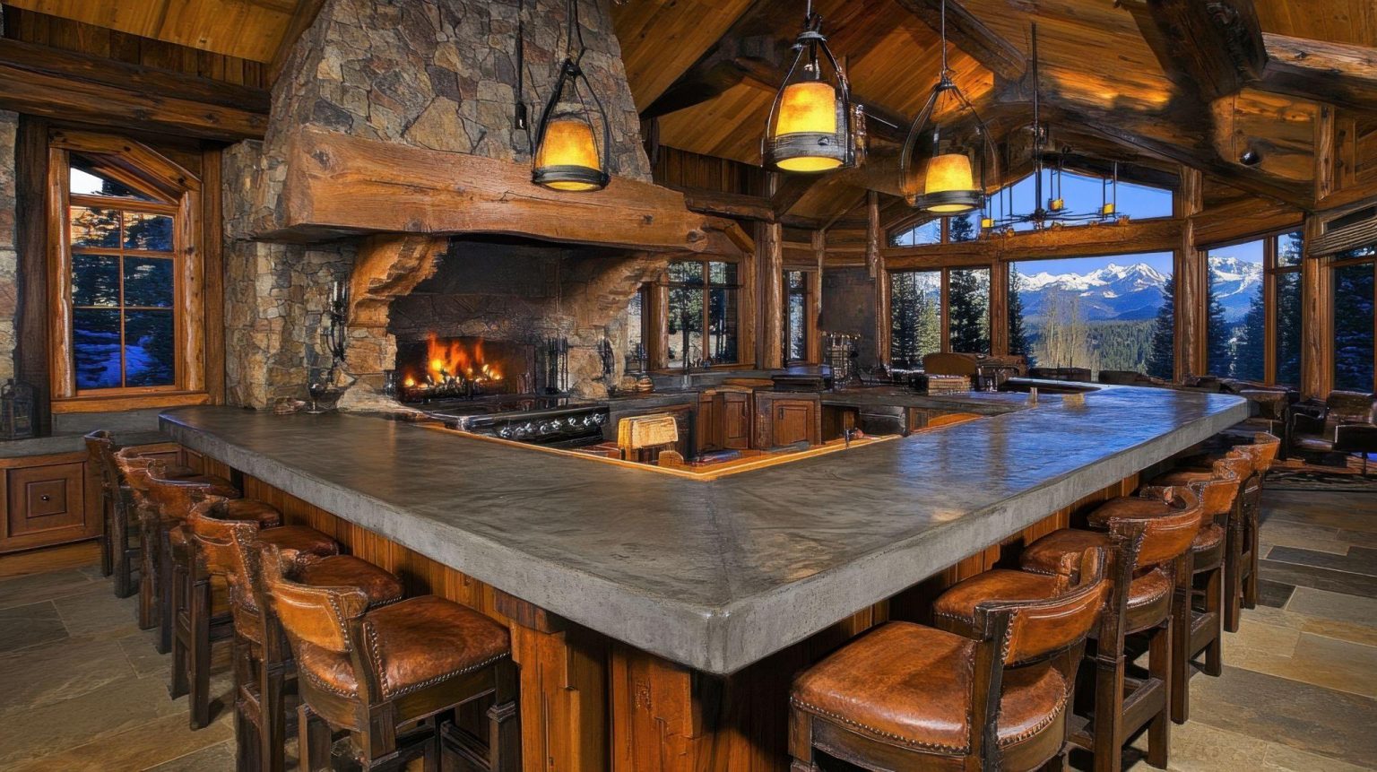 Log Cabin Bar Design Ideas: Transforming Your Space - ELoghomes
