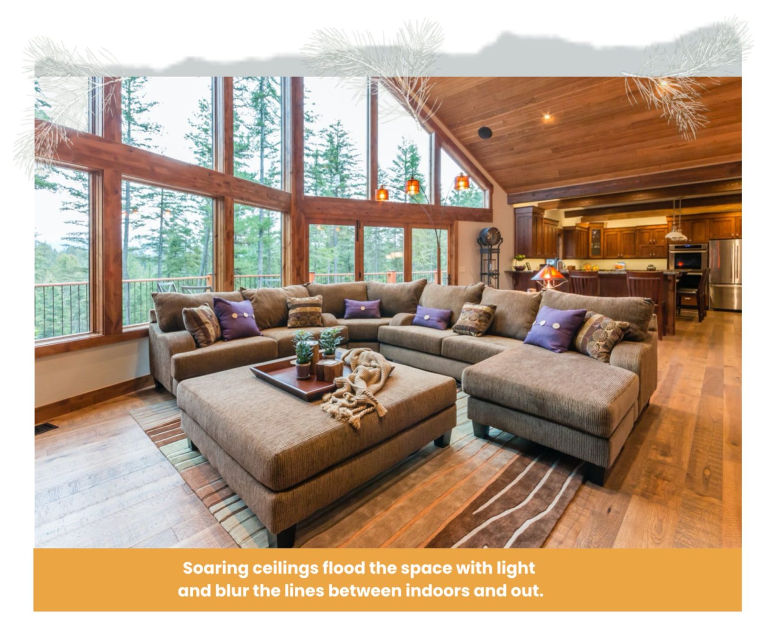 Six Tips For Crafting The Ultimate Open Concept Log Home - ELoghomes