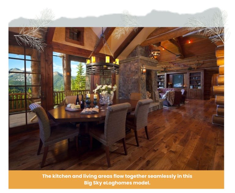 Tips For Crafting The Ultimate Open Concept Log Home